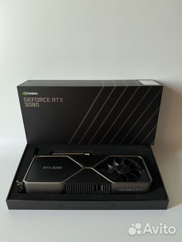 Видеокарта Rtx 3080 Founders Edition купить в Самаре | Электроника | Авито