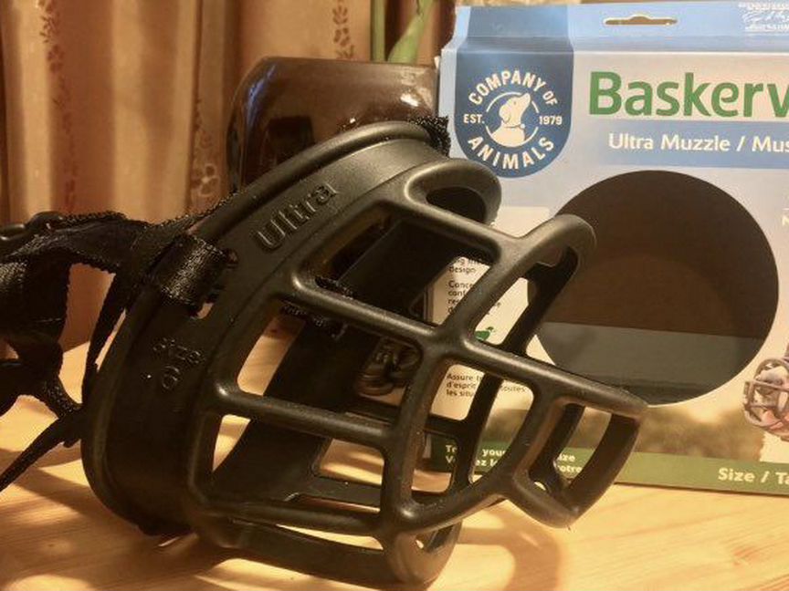 Намордник для большой собаки Baskerville size 6