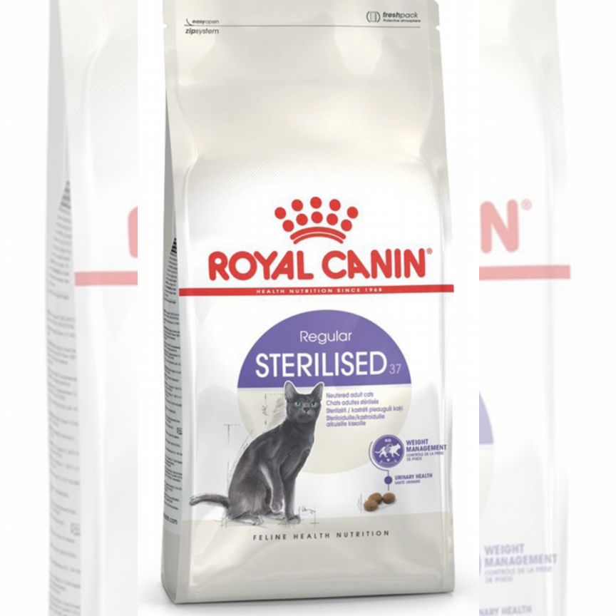Корм для кошек royal canin sterilised 10 кг