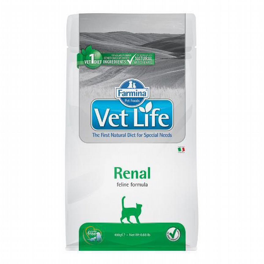Корм для кошек Фармина Vet Live Ренал 400г