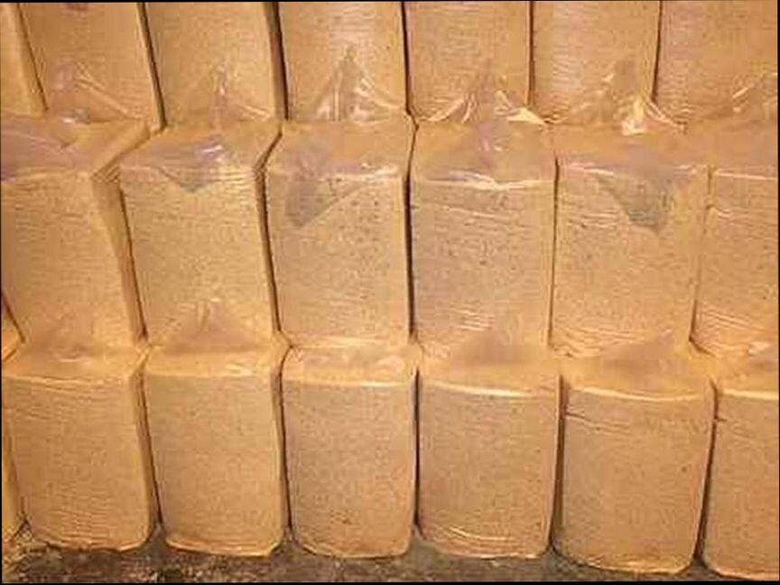 Древесная стружка прессованная сухая