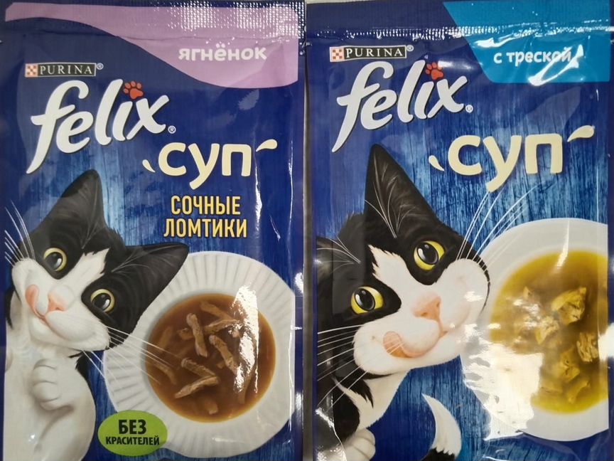 Влажный корм для кошек Felix Суп