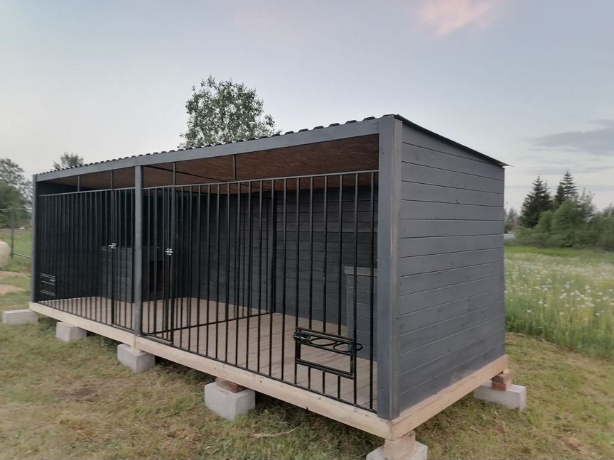 Вольер двойной 6м