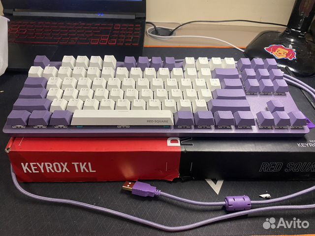 Red Square Keyrox TKL g3ms Purple купить в Москве | Электроника | Авито