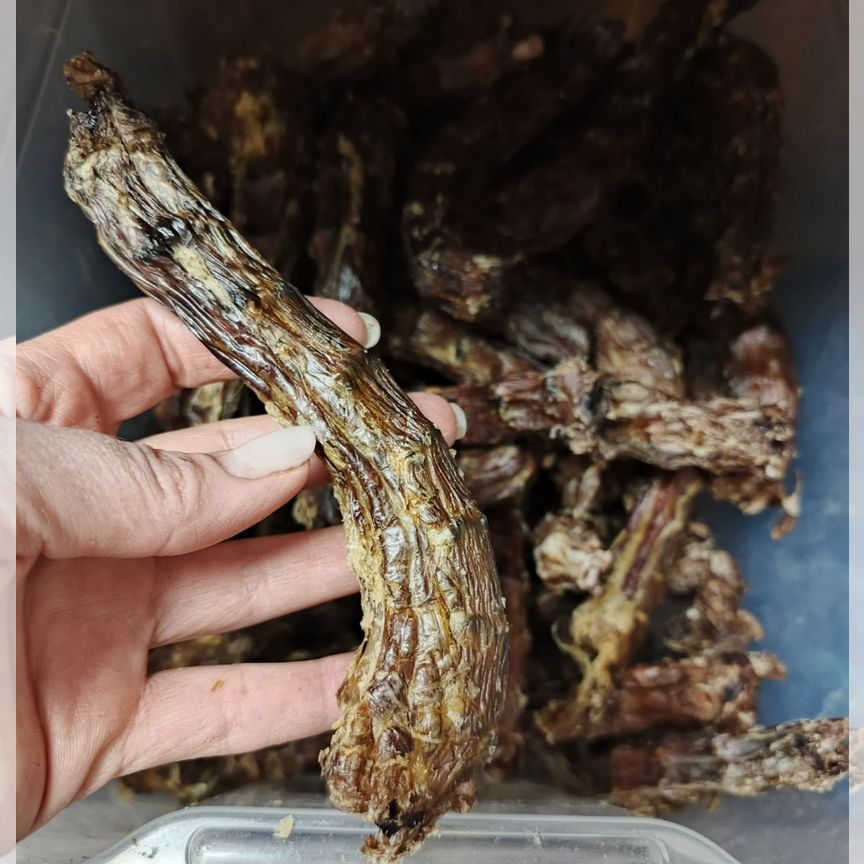Утиные шеи лакомство для собак