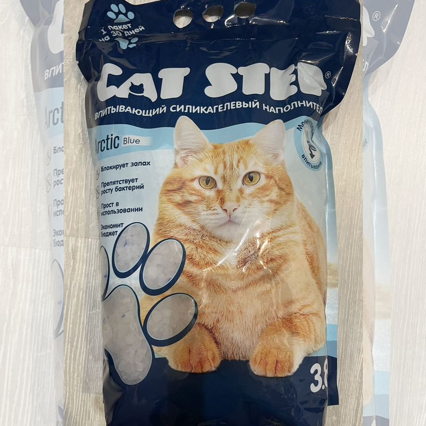 Силикагелевый наполнитель cat step