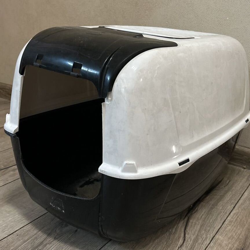 Лоток домик для кошек большой