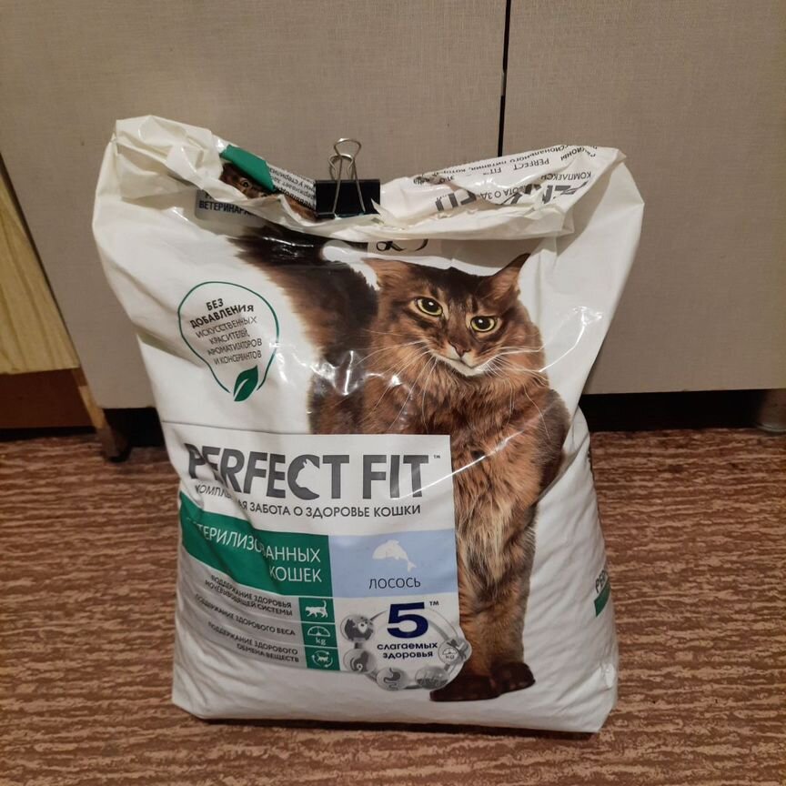Сухой корм для кошек Perfect Fit 10кг