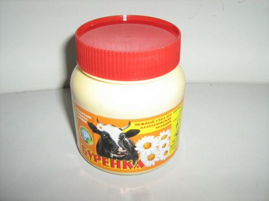 Мазь "Бурёнка". Крем для вымени