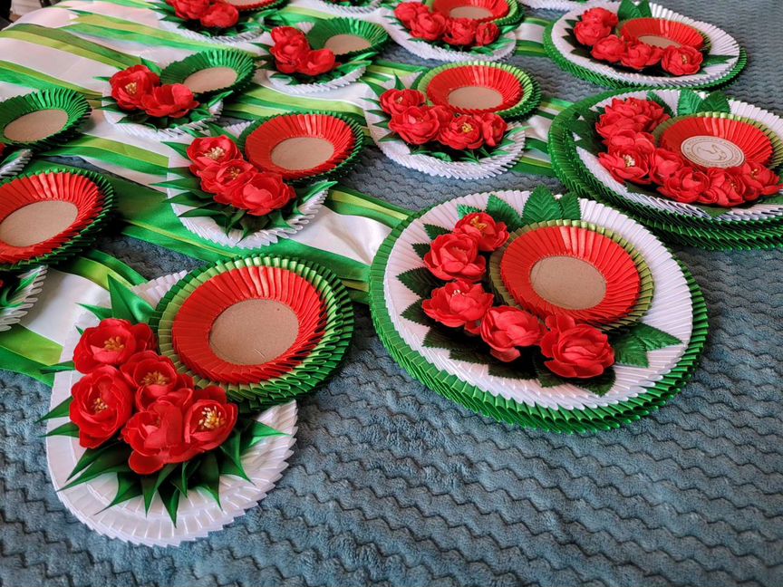 Комплект наградных розеток для выставки собак