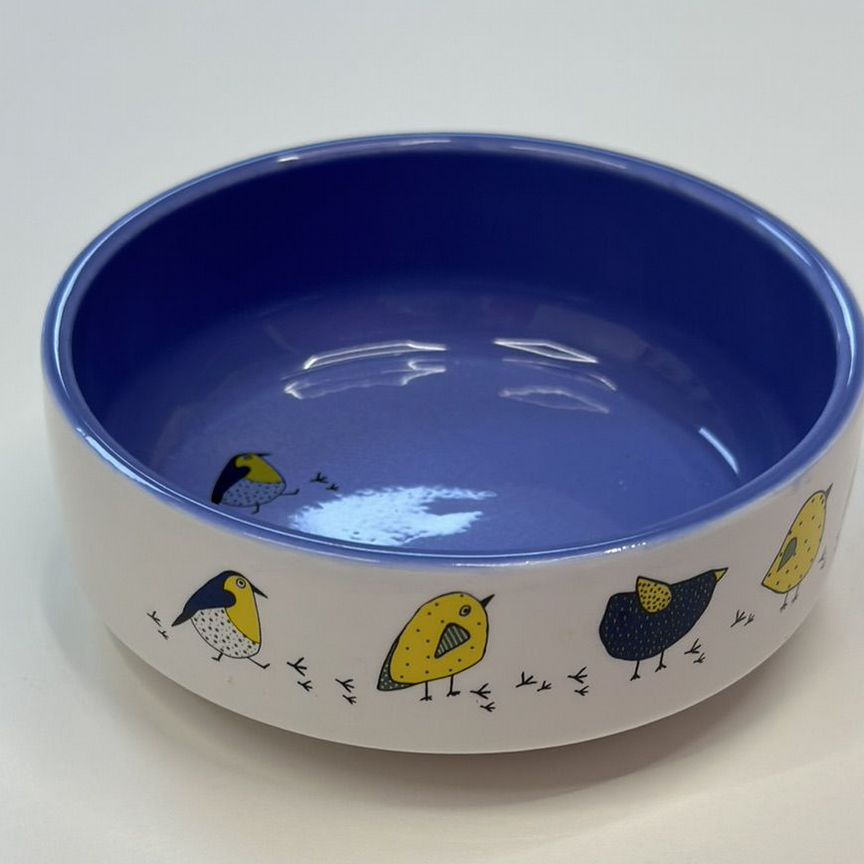 Миска из керамики для кошек и собак мелких пород