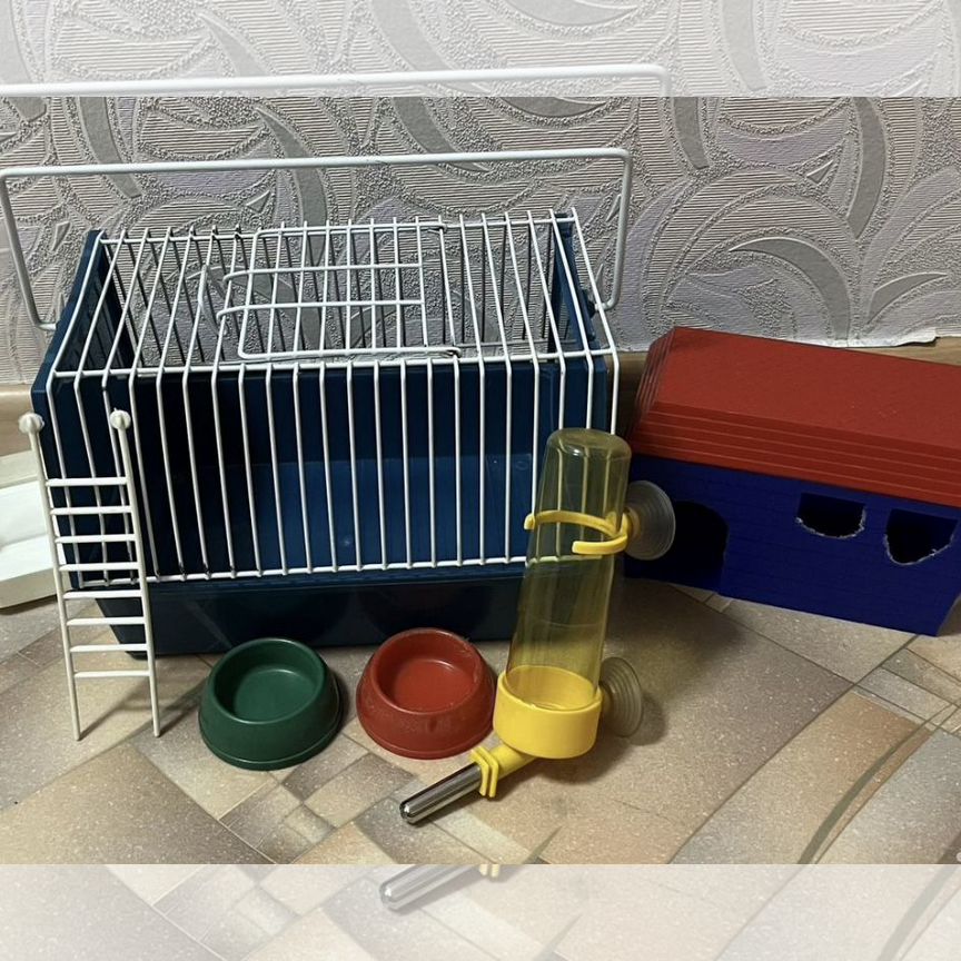 Клетка для грызунов 14х21 пластиковая