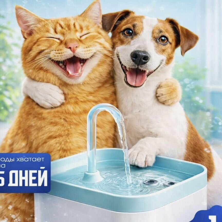 Поилка для кошек