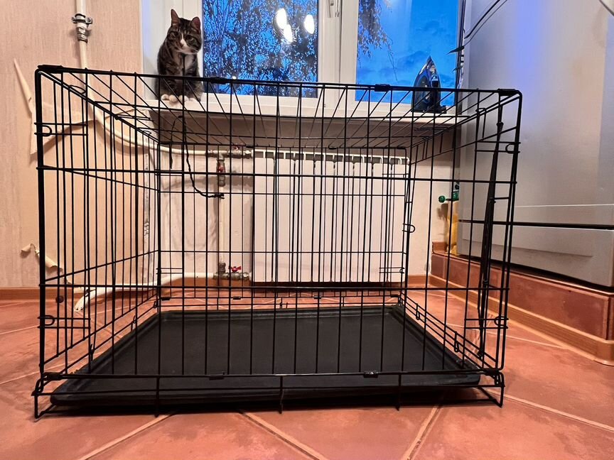 Клетка складная Dogland, 76-48-54 (д-ш-в)