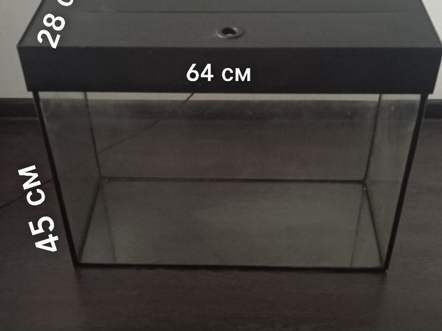 Аквариум стеклянный