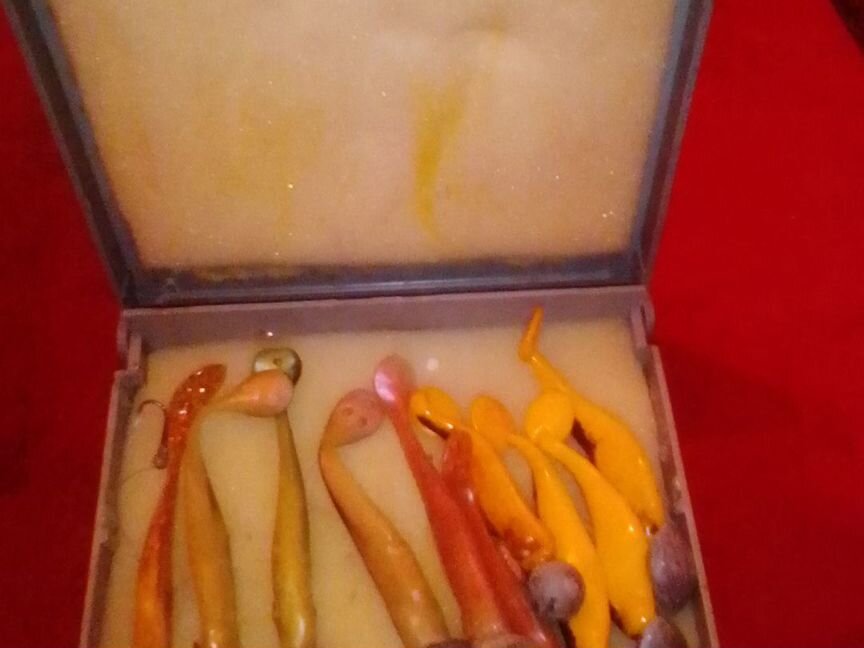 Силиконовая рыбка для рыбной ловли