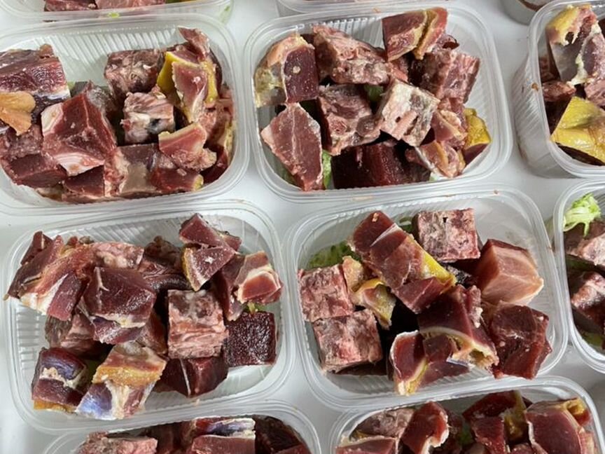 Мясо для собак и кошек