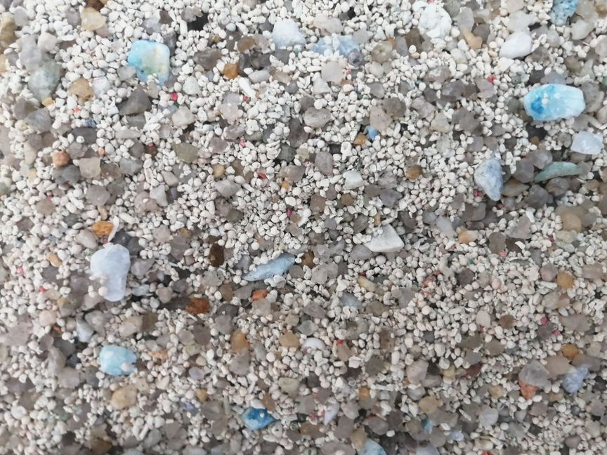 Грунт для аквариума 17 кг, растения искусственные