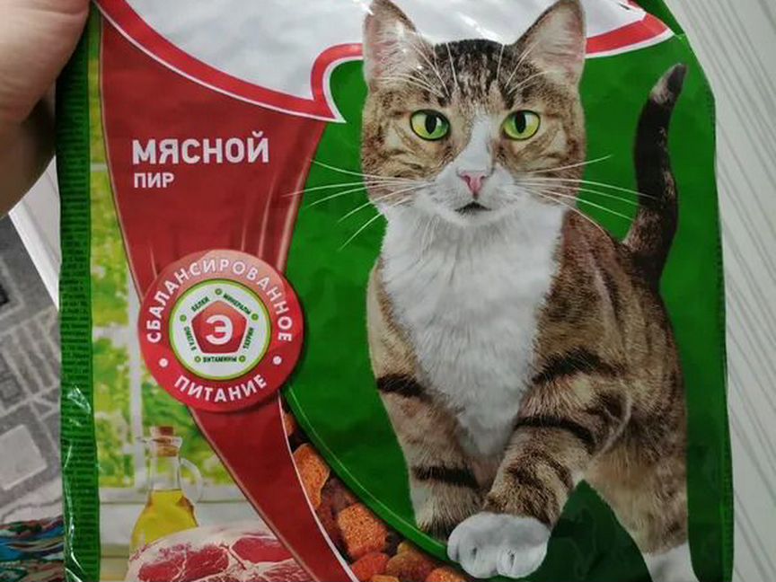 Сухой корм для кошек kitekat 1,9кг