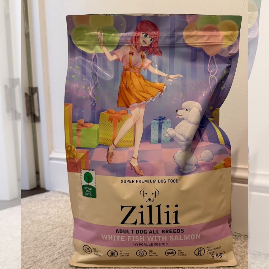 Сухой корм для собак Zilli