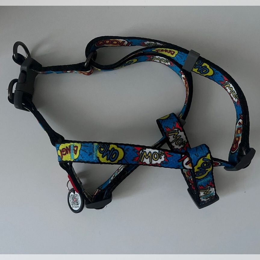 Шлейка анатомическая для собак WAU DOG