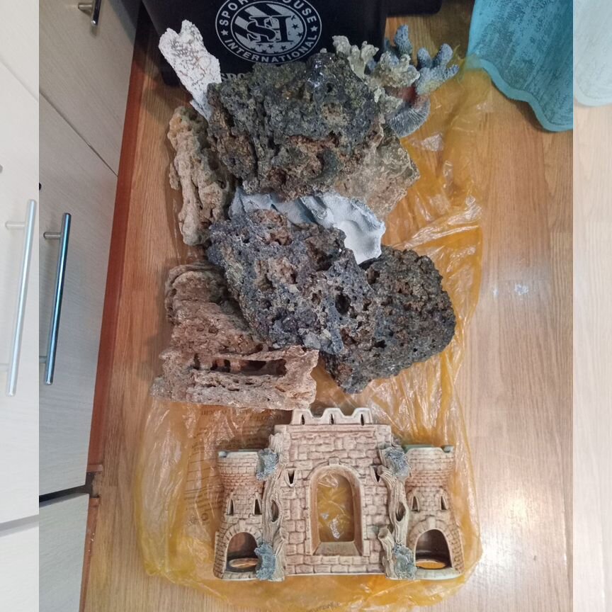 Натуральные камни(для аквариума