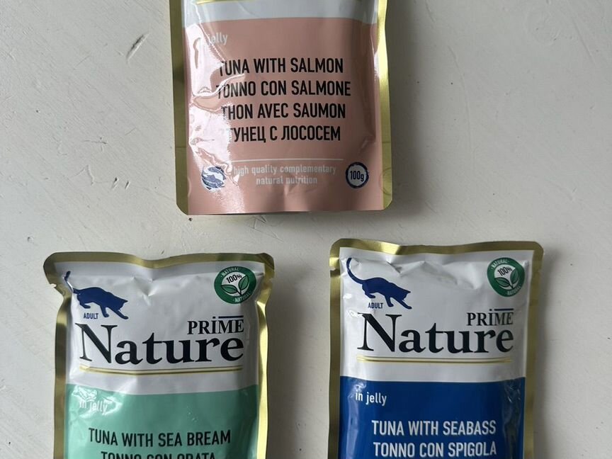 Влажный корм для кошек prime nature