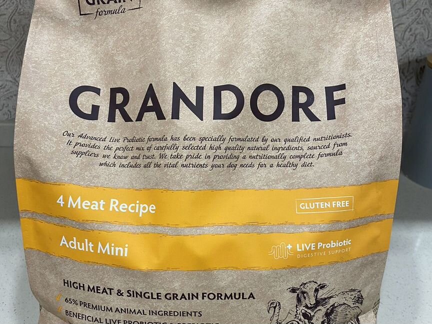 Корм для собак grandorf