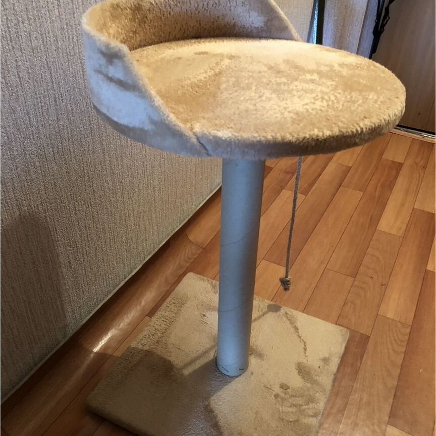 Когтеточка домик для кошки бу