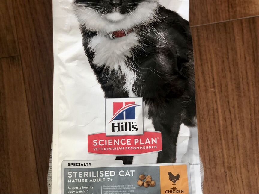 Hill's корм для кошек старше 7-ми лет