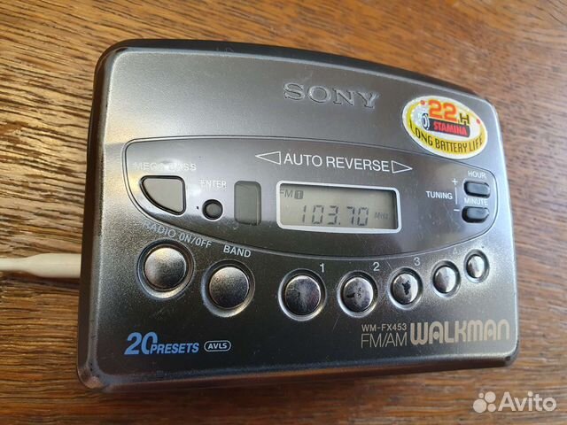 Кассетный плеер sony walkman купить в Липецке | Электроника | Авито
