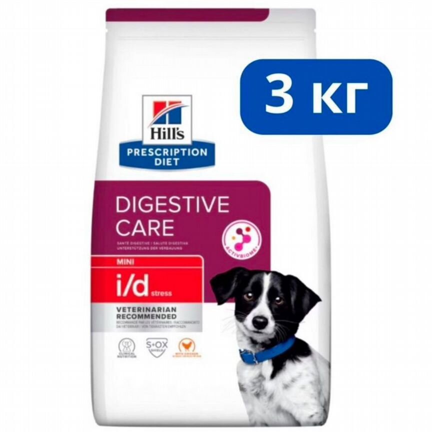 Корм для собак Hill's Diet i/d mini Stress 3кг
