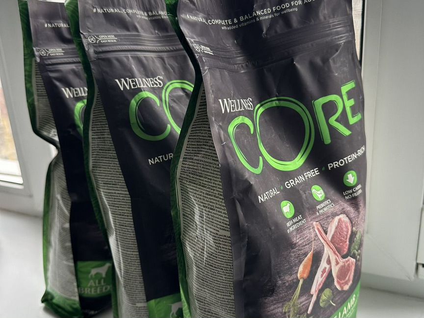 Сухой корм для собак Wellness core