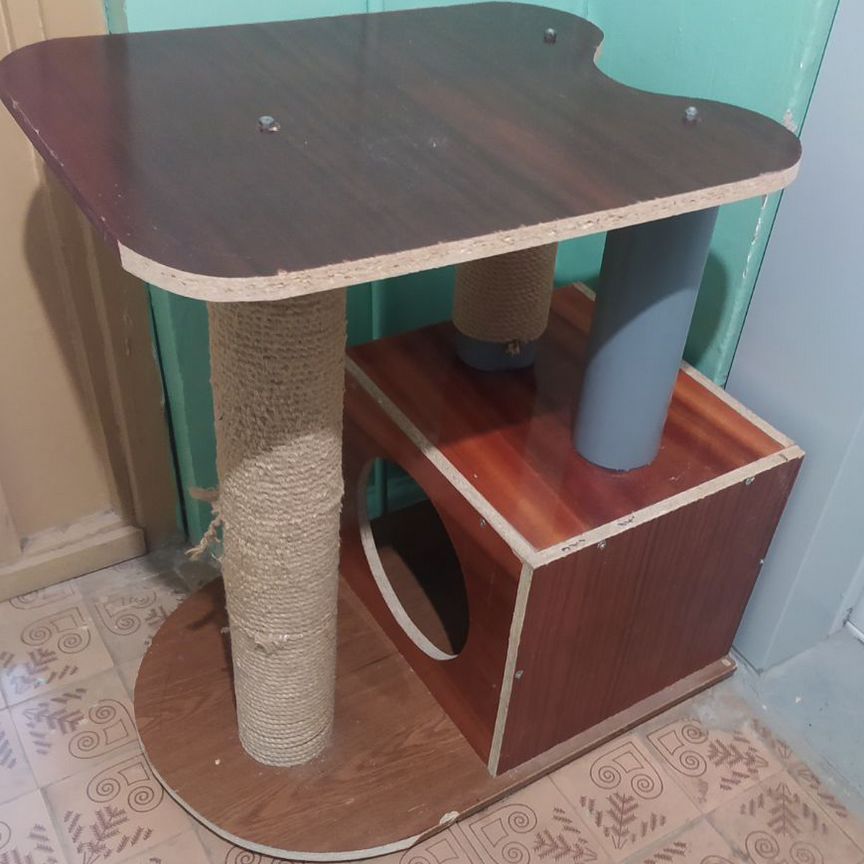 Когтеточка домик для кошки б