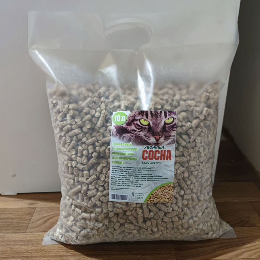 Наполнитель древесный 10л