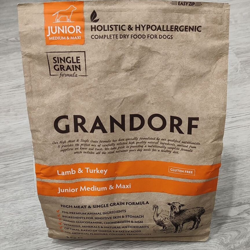 Корм для собак Grandorf 1,5 кг