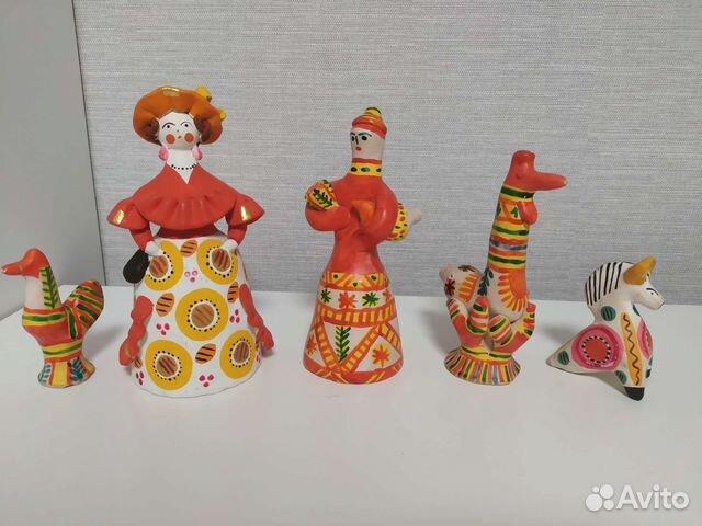 Дымковская и филимоновская игрушка купить в Москве с доставкой | Хобби ...
