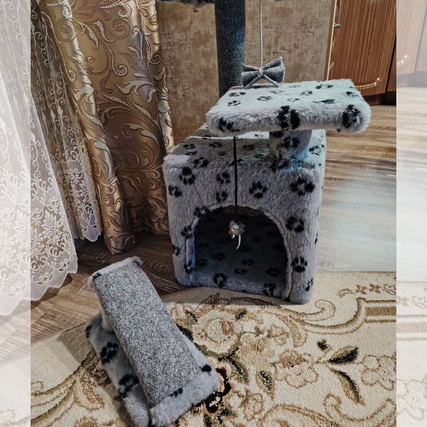 Когтеточка с домиком