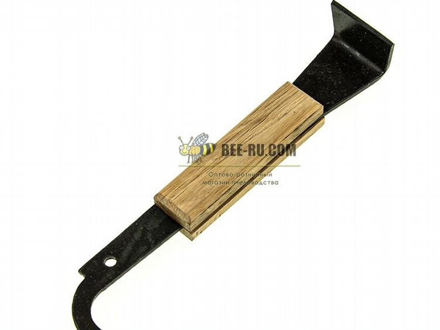 Стамеска пчеловода 225*3 мм (сталь, ручка дерево)