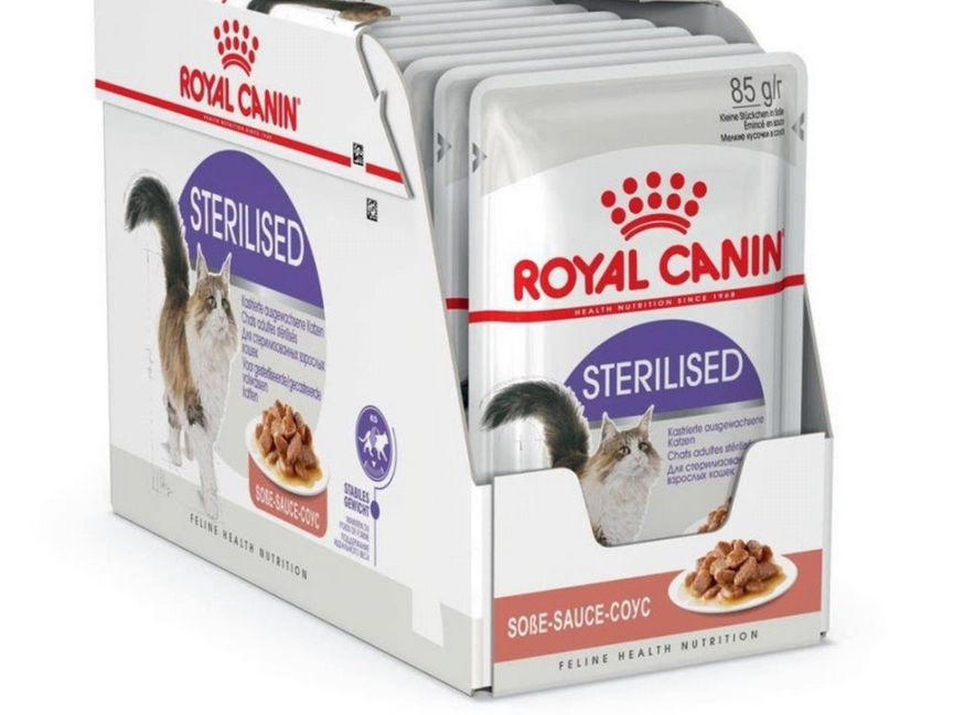 Влажный корм royal canin sterilised 28 шт