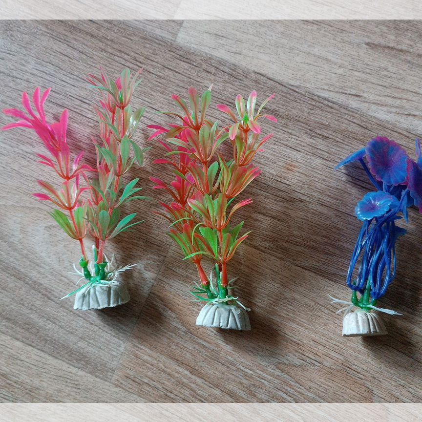 Искусственные водоросли в аквариум