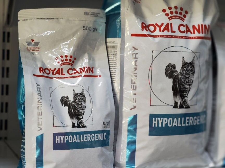 Просрок корм для кошек гипоалергенный