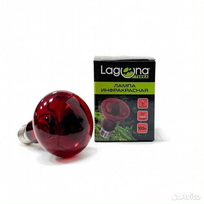 Лампа инфракрасная, 100Вт, Laguna