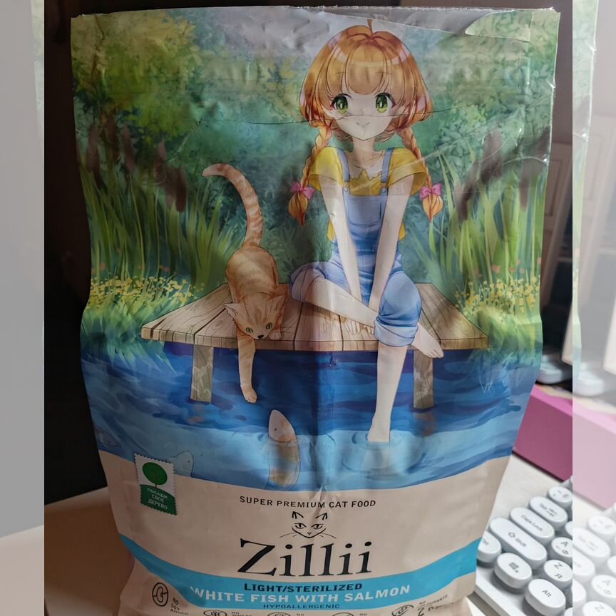 Сухой корм для кошек Zillii Light/Sterilized