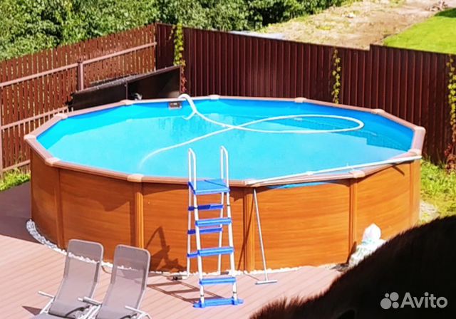 Морозостойкий бассейн GRE 5,5 м с оборудованием купить в Жуковском ...