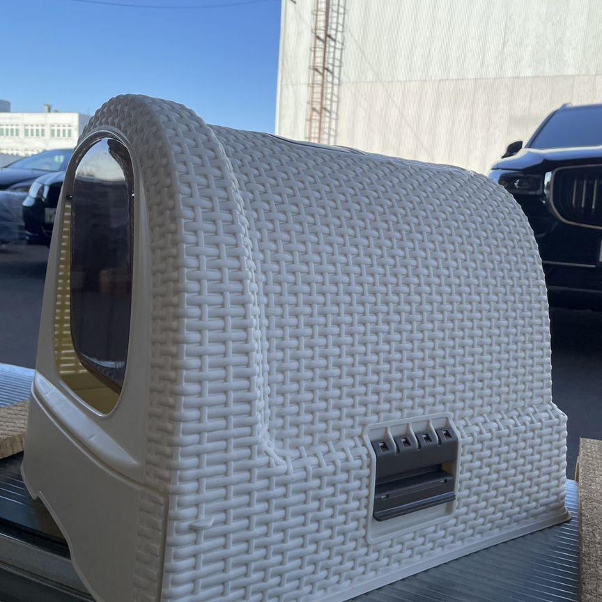 Туалет домик для кошек Pet life Curver