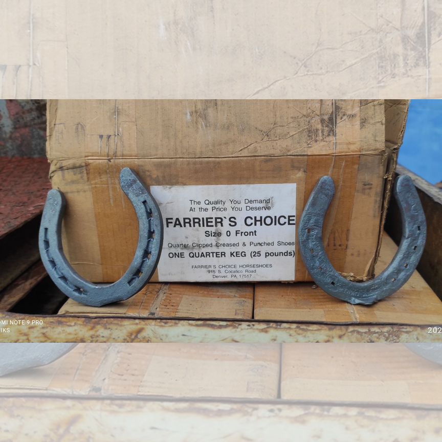 Подковы для лошади новые