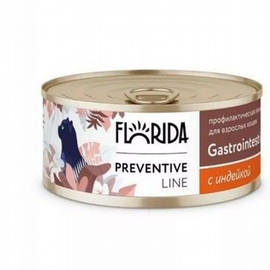 Влажный корм для кошек Florida Gastrointestinal