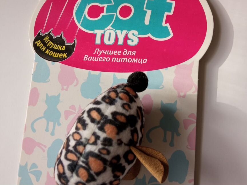 Игрушки для кошек: мышка со звуковым эффектом