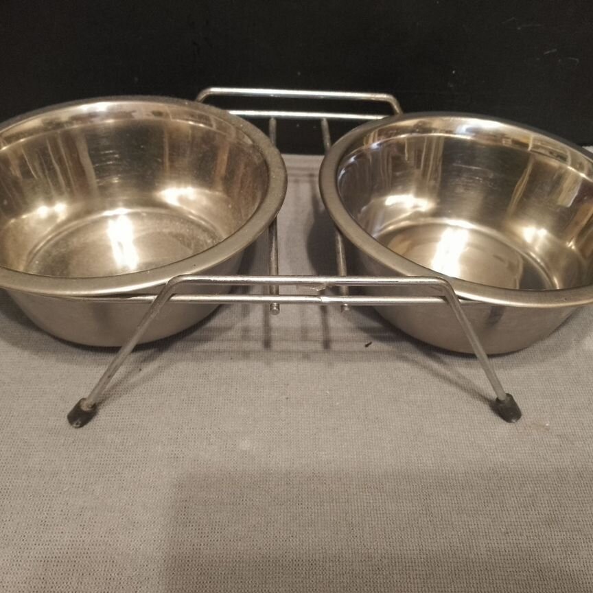 Миски для собак, кошек с подставкой